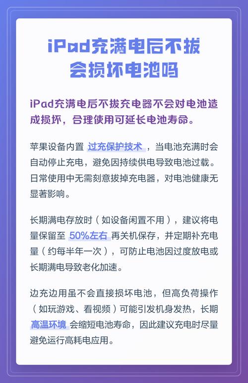 ipad不充满电可以拔吗图标