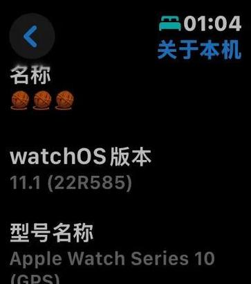 iwatch掉电突然很快图标
