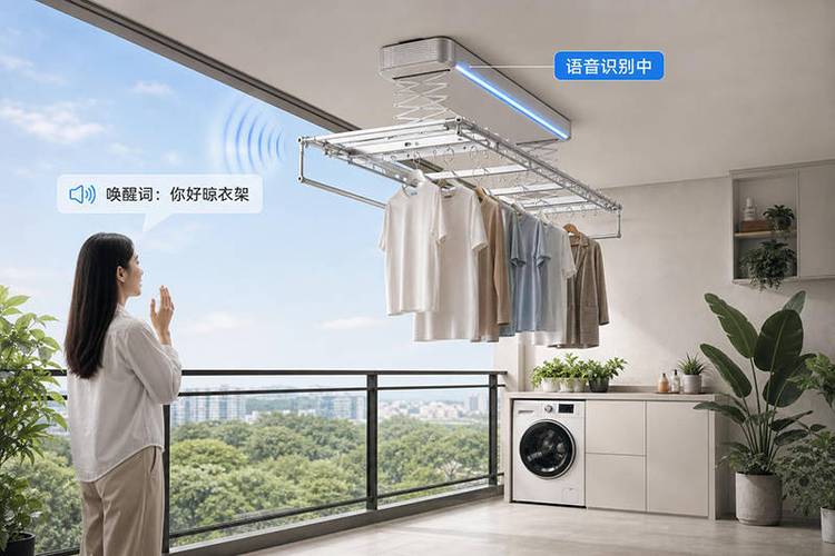 天邦晾衣架怎么实现语音控制