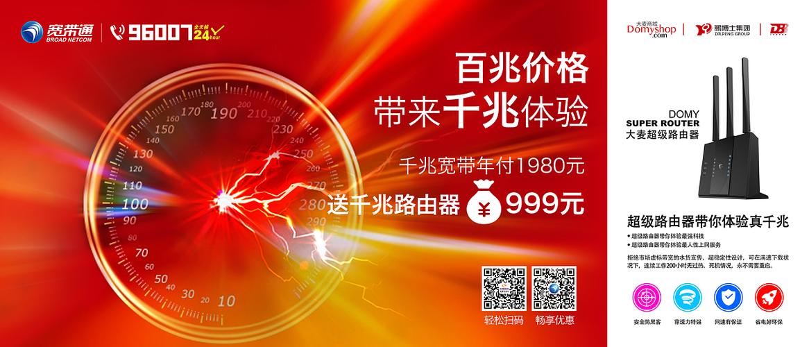 宽带500兆和300兆图标