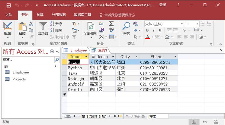 access 2019图标
