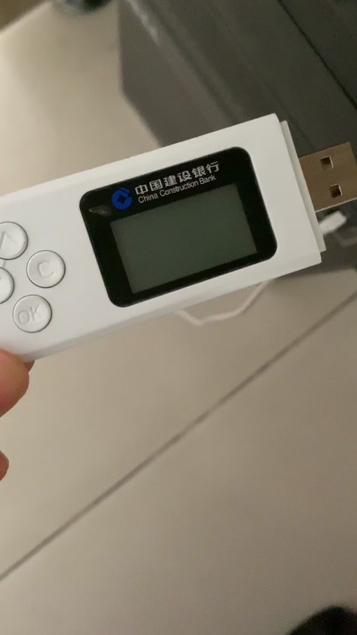 建行对公3个u盾初始密码图标