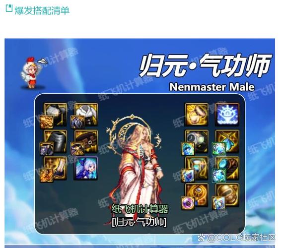 dnf115级男气功装备图标