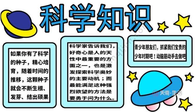 科学知识科普图标