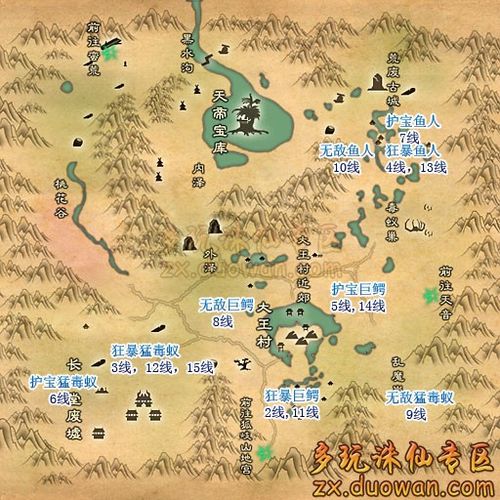 诛仙野外boss位置图标