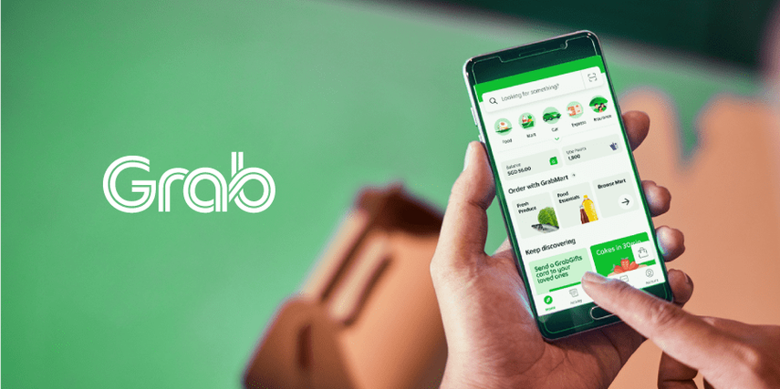 东南亚打车软件grab截图