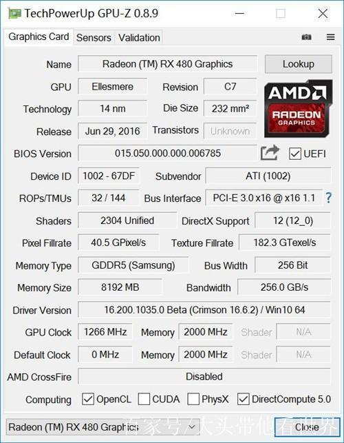 rx480相当于n卡什么档次截图