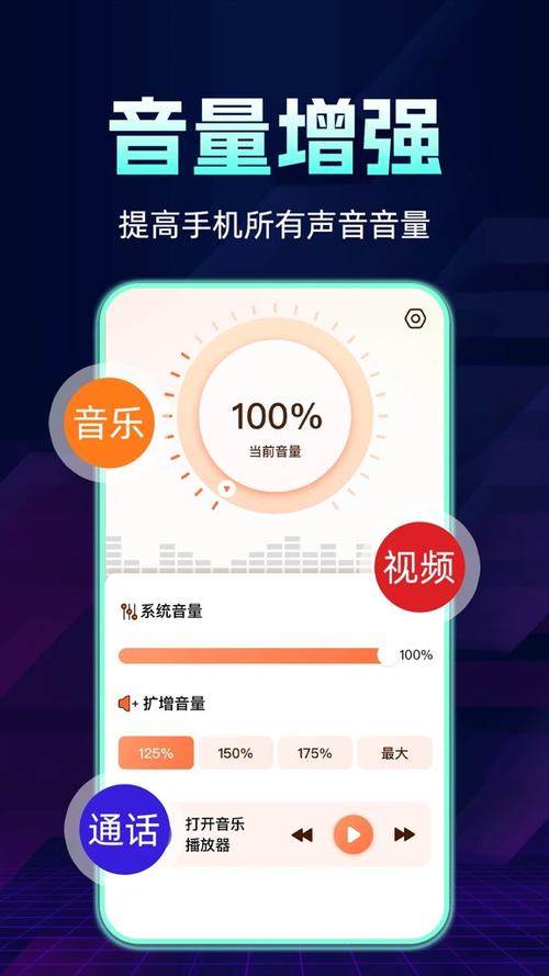 手机音量增大app图标