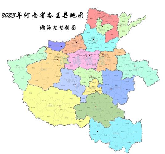 河南省各县市地图图标
