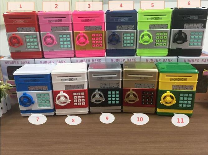 密码存钱罐内部弹簧安装图图标