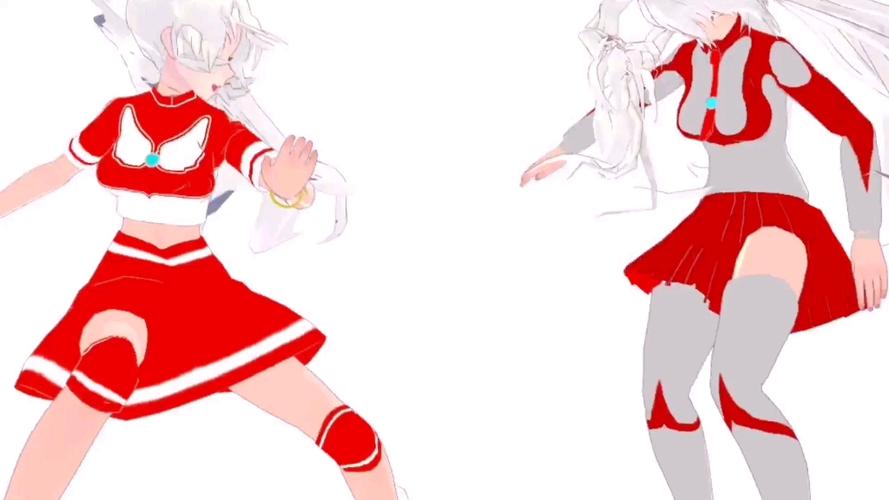 娘化奥特曼战斗mmd图标