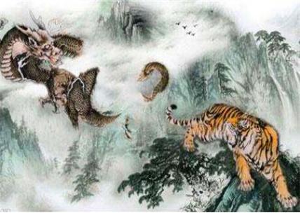 龙吟虎啸打一个动物图标