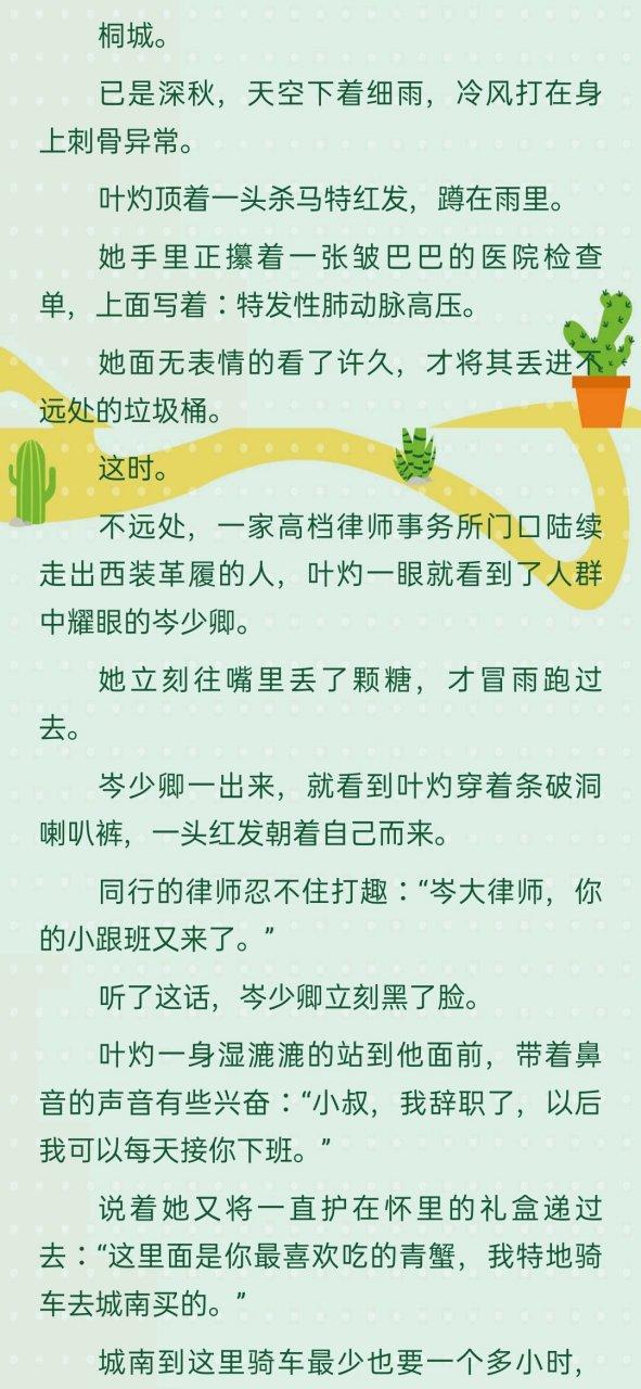 叶灼岑少卿在线阅读截图