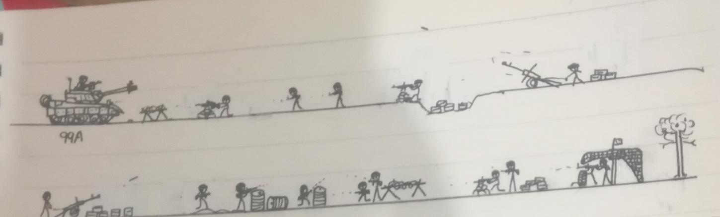 二战火柴人大战怎么画图标