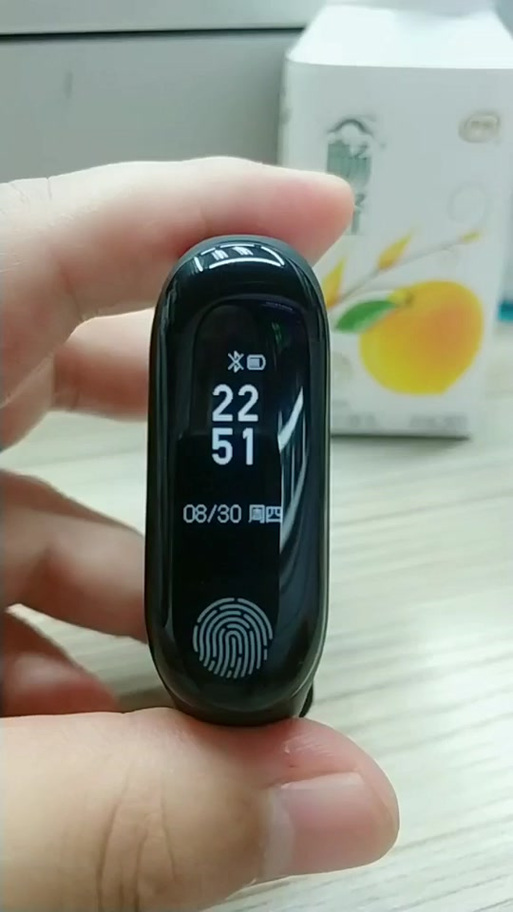 m3运动智能手环怎么用图标