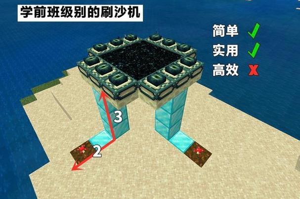 我的世界简易刷沙机图标