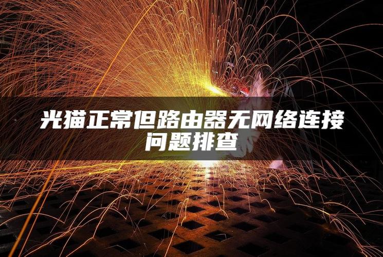 光猫连接正常但是无网络连接截图