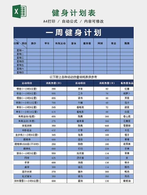 健身减肥训练计划图标