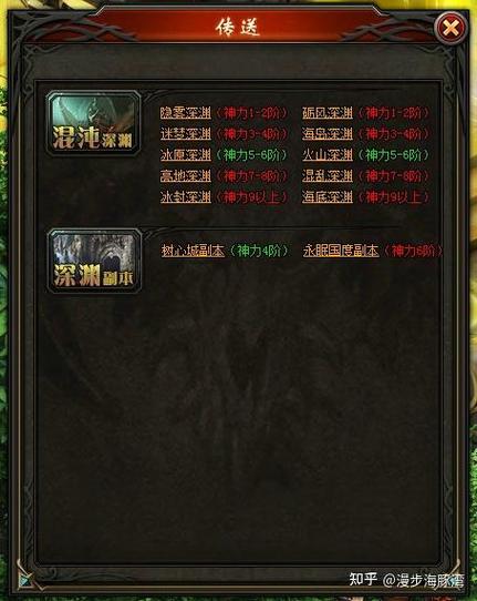 魔域神力60级以后神力主线任务图标