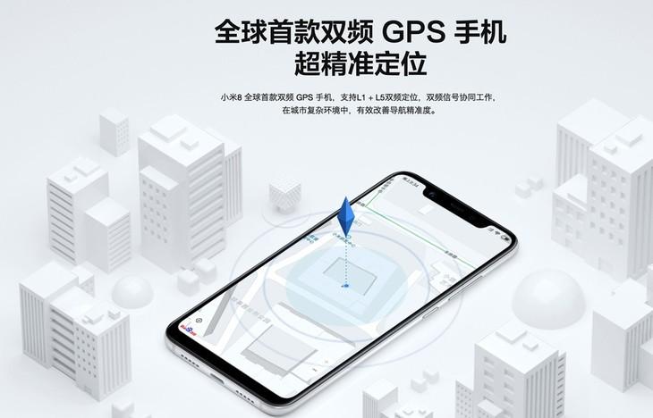 小米8有没有定位功能图标