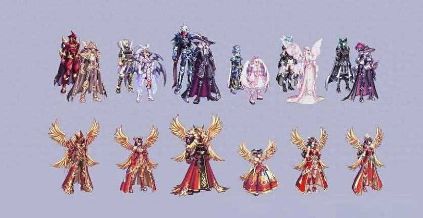炽天使装扮属性选择截图