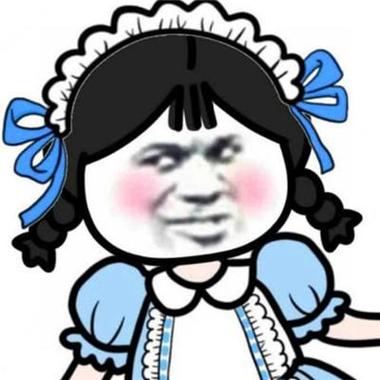 简单沙雕女头像图标
