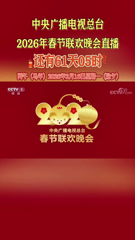 2026年春晚倒计时是不是晚了图标