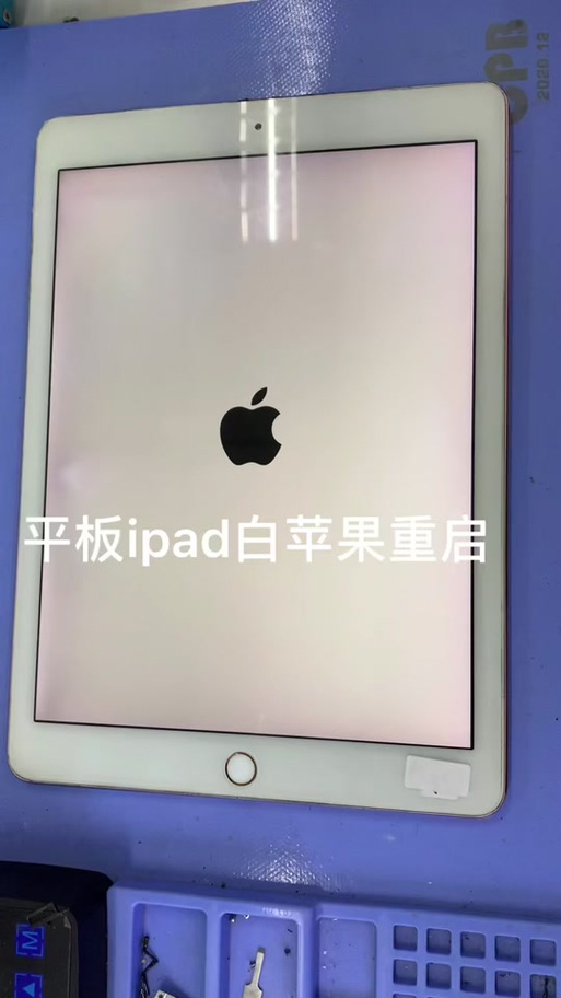 ipad开机一直显示白苹果图标