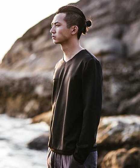 男生扎小辫子发型步骤截图