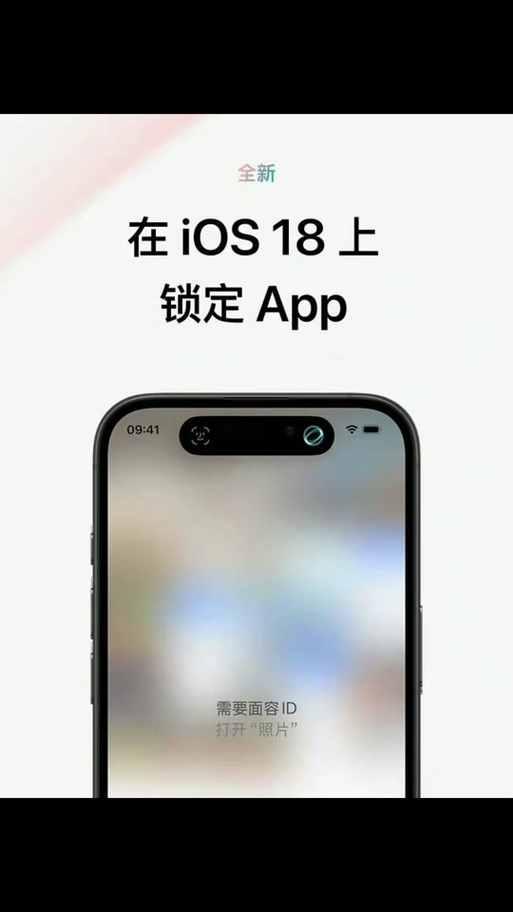 苹果X设置面容解锁图标