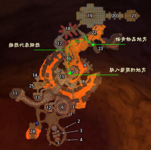 魔兽世界黑石深渊路线图标