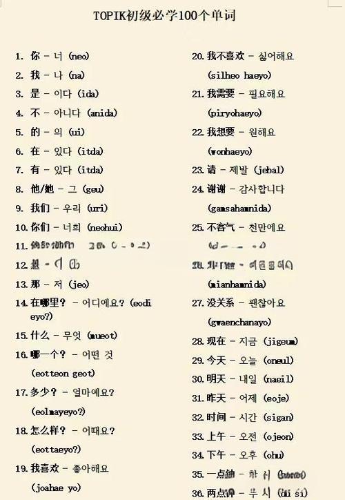 韩语速成100句截图