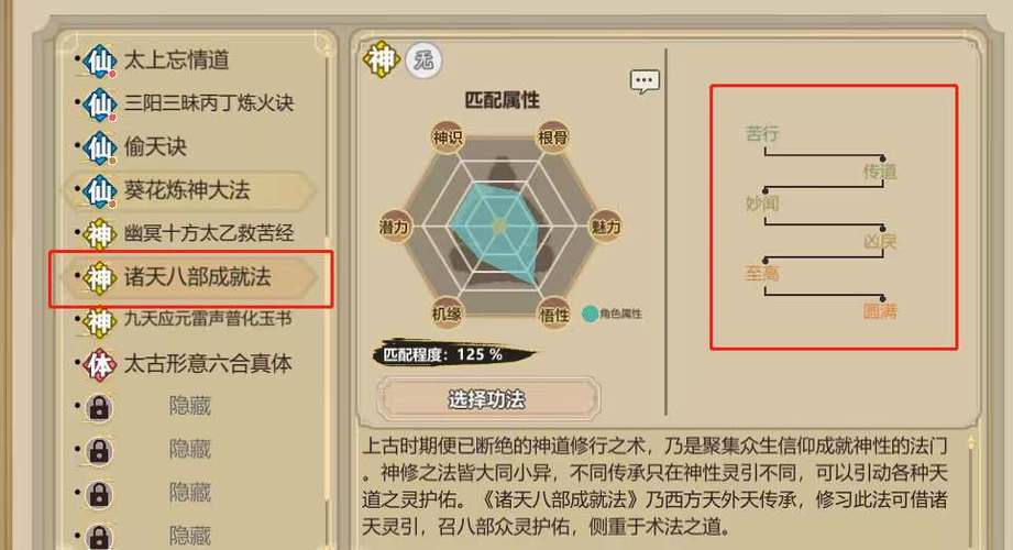了不起的修仙模拟器功法图标