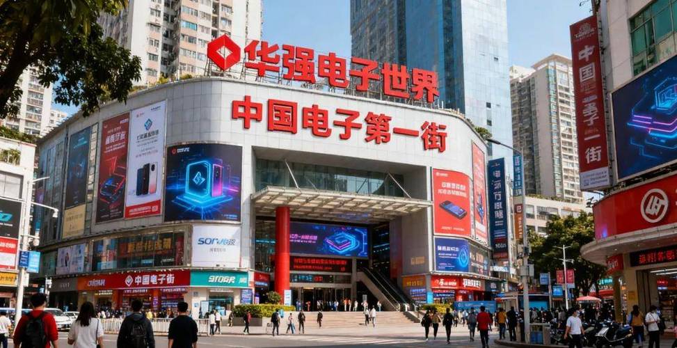 华强北电子市场在哪里图标