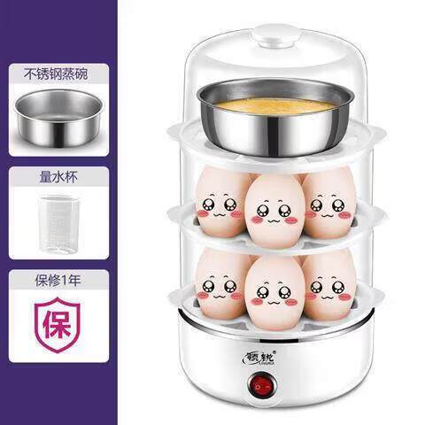 蒸蛋器量杯水量的使用方法图标