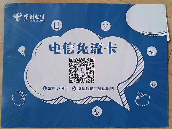电信流量卡的激活方法图标