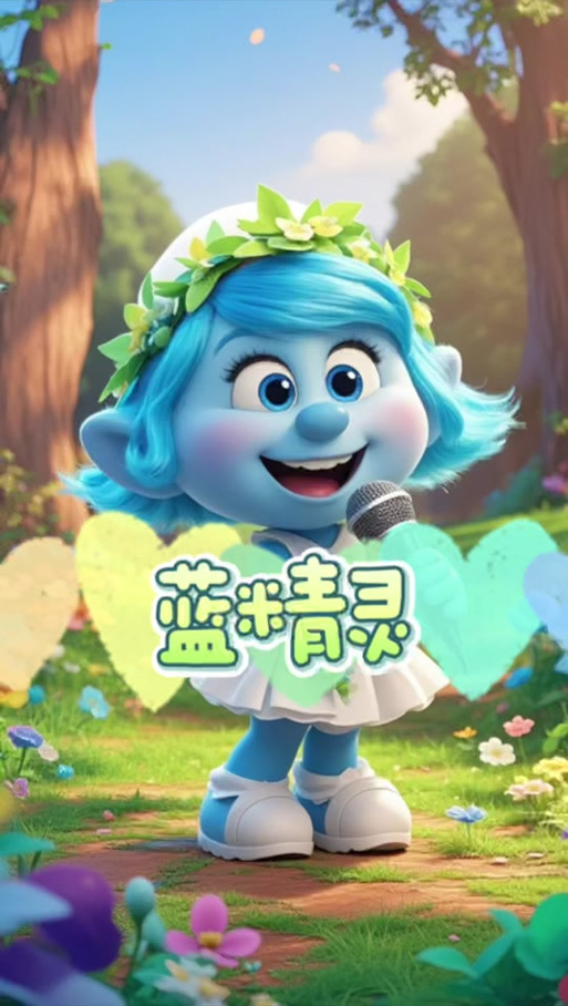3d蓝精灵今天全图图标