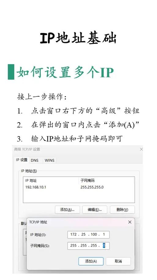 如何配置ip地址