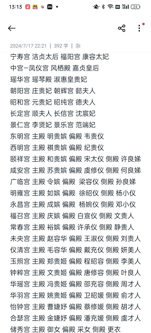 霸气的皇贵妃封号截图