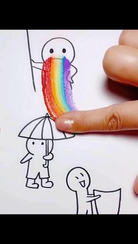 彩虹的表情怎么打出来截图