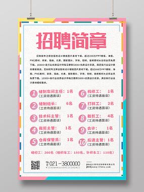 装修公司招工招聘信息图标