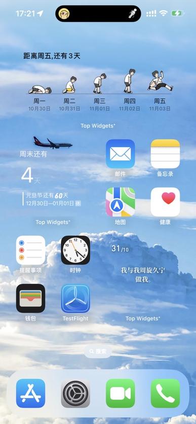 苹果手机桌面插件图标