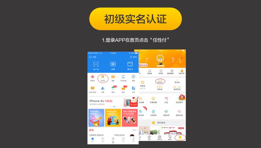 任性付的申请流程截图