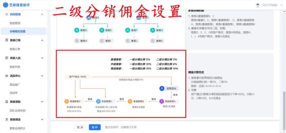推客机构佣金排名截图