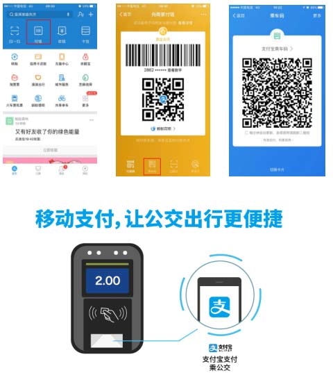 乘车码可以花呗付钱吗图标