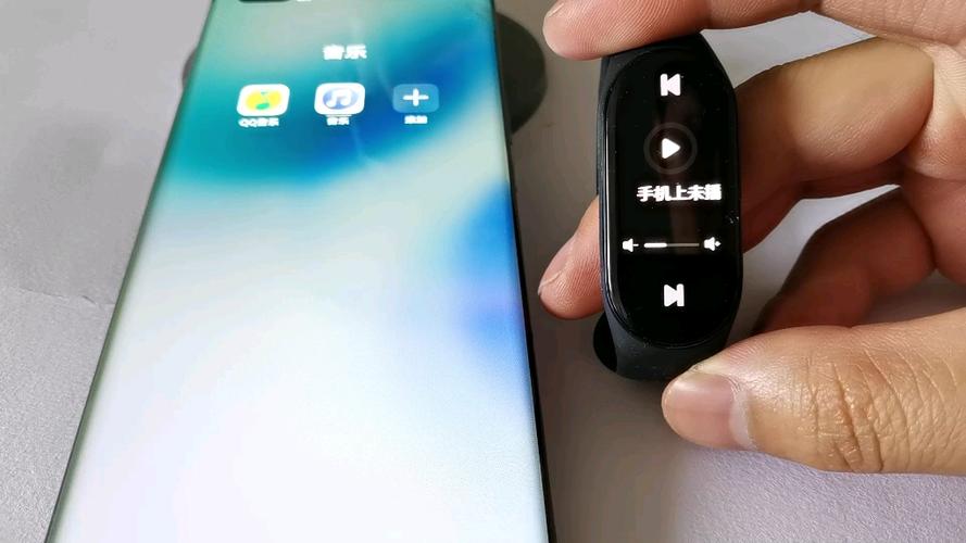 小米手环控制手机音乐图标