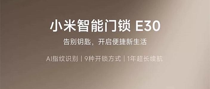 小米智能门锁怎么恢复出厂