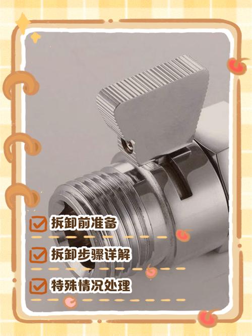 花洒三通拆卸图解图标