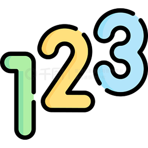 一二三十是什么数字图标