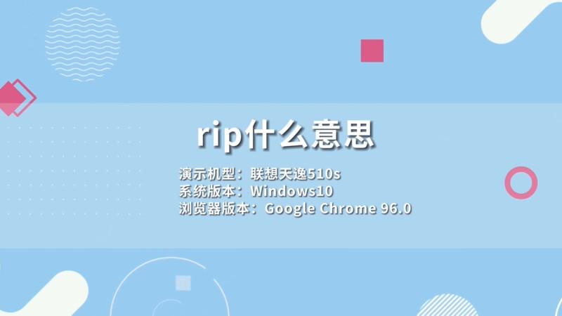 rip是什么意思图标